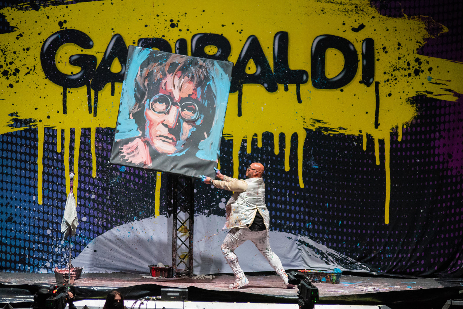 David Garibaldi - World Renowned Performance Painter